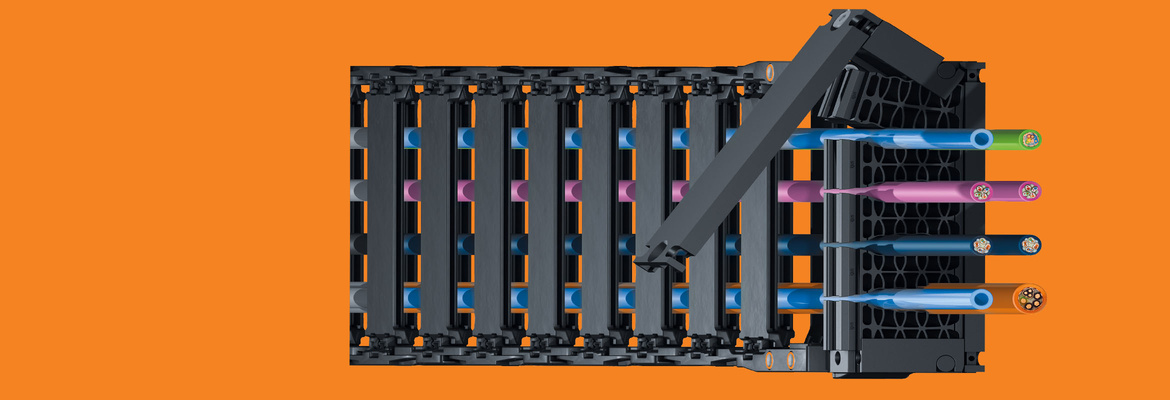 Secure your cables with essential strain relief for cable chains